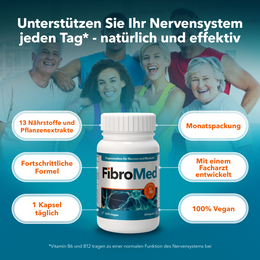 FibroMed® - Nährstoffe für starke Nerven & Muskeln